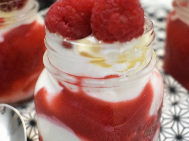 Recettes de Verrines et Framboises