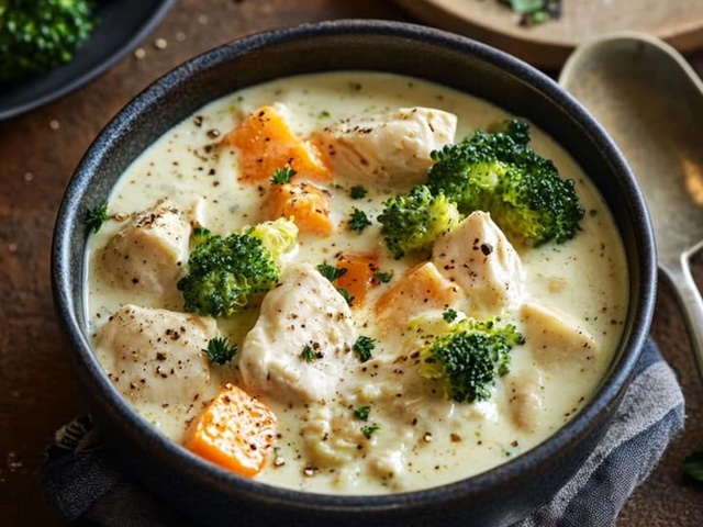 Recettes de Brocolis et Poulet