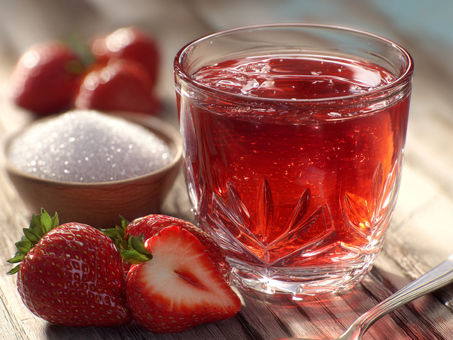 Recettes de Jus de fraise