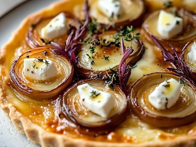 Recette Tarte Oignon facile - Les recettes de Tarte Oignon les plus ...
