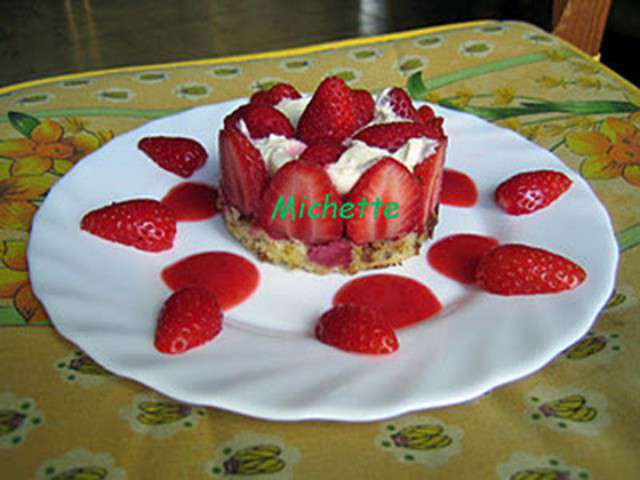 Recettes de Gâteau aux Fraises de La table de Michette