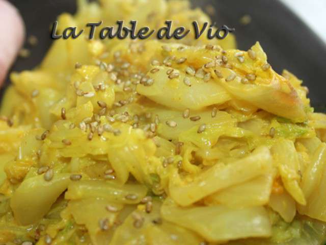 Recettes de Chou chinois de La table de Vio