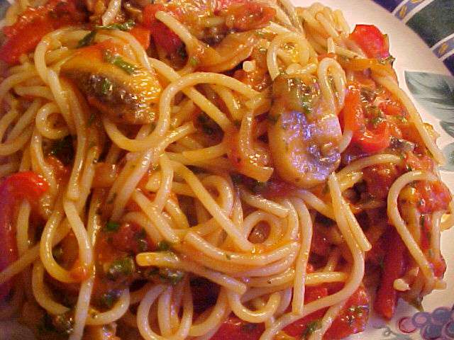 Recettes de Sauce aux poivrons de la table de Viviane