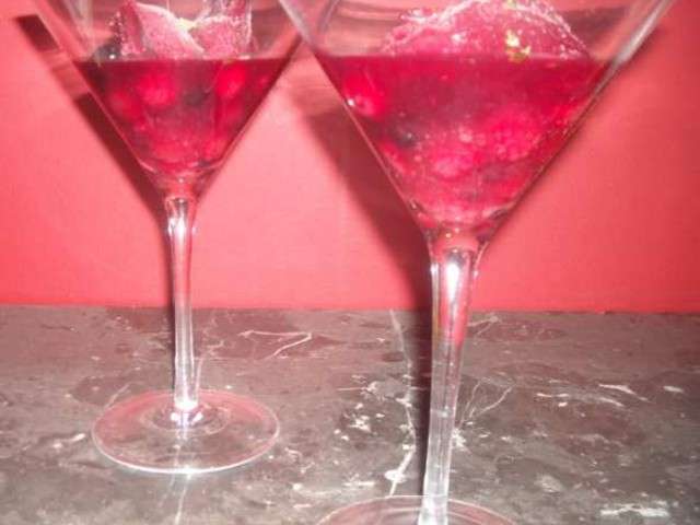 Recettes de Soupe aux fruits rouges