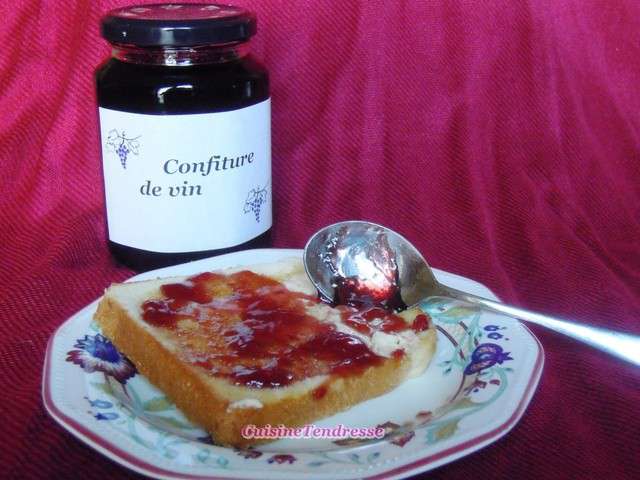 Recettes de Confiture de vin rouge