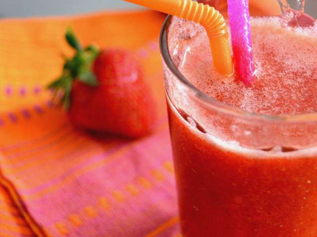 Recettes de Jus de fraise de La Tunisienne