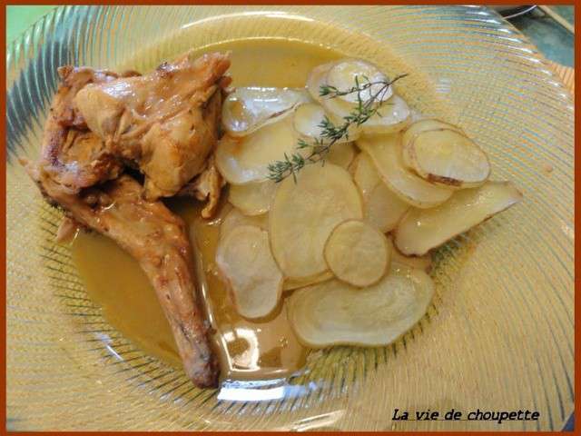 Recettes de Lapin rôti de Quand choupette et papoune cuisinent