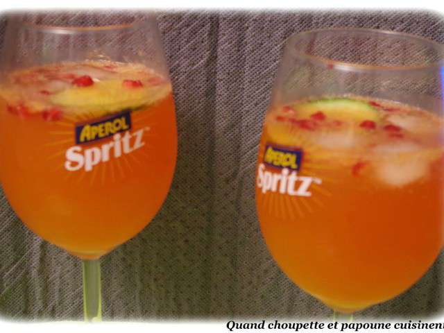 Recettes de Spritz et Pamplemousse