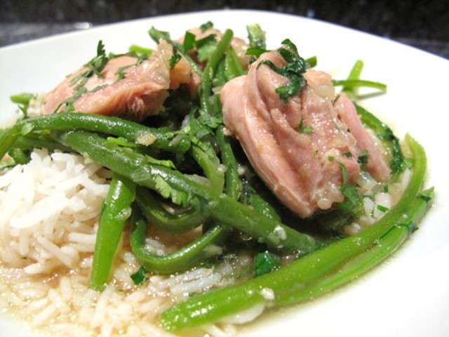 Recettes de Haricots Verts et Poulet - 4