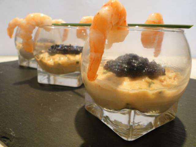 Recettes de Verrines de homard