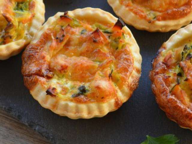 Recettes de Mini-quiches de Le blog de C'est Nathalie qui cuisine