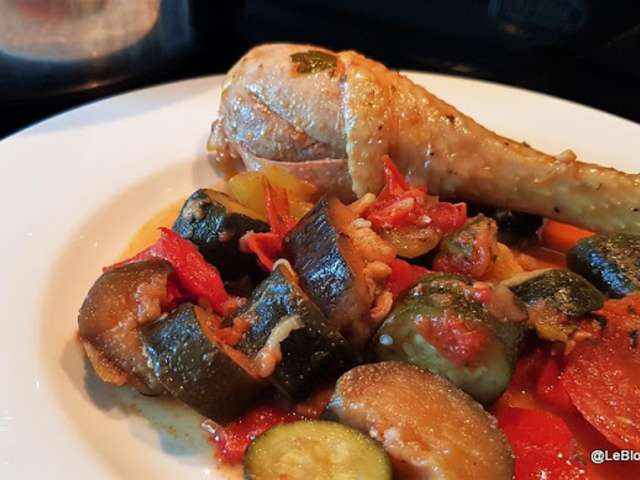 Recettes de Ratatouille et Poulet