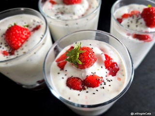 Recettes de Fraises et Fromage Blanc