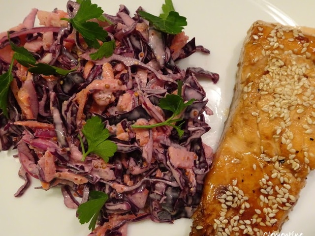 Recettes de Salade de chou rouge