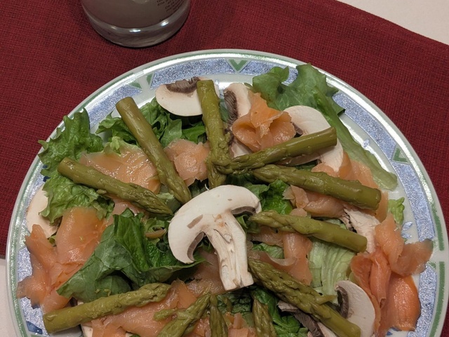 Recettes de Salade aux saumons