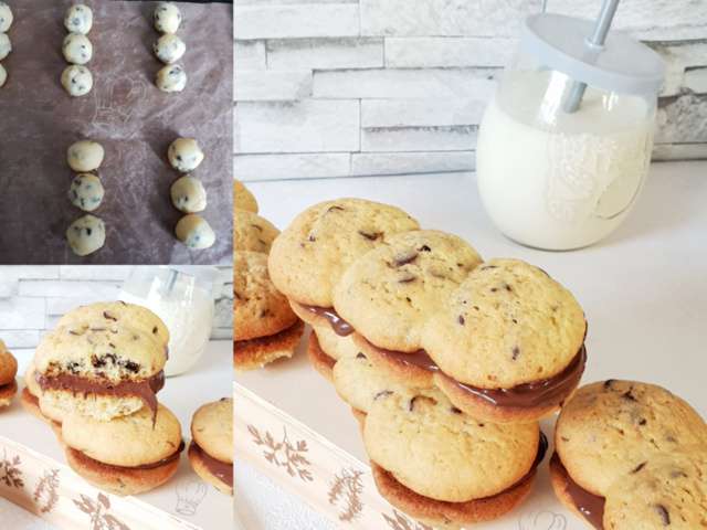 Recettes de Cookies Fourre au Chocolat