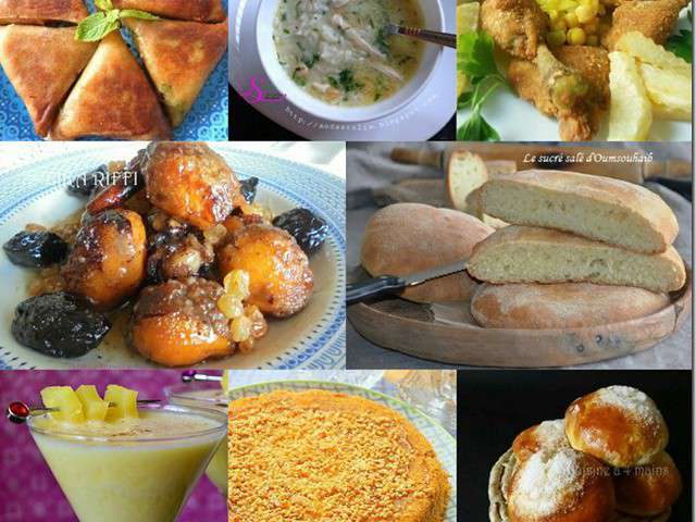Recettes de Liban et Tunisie