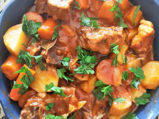 Recettes de Navarin d'Agneau