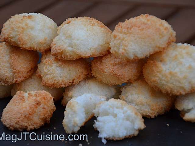 Recettes de Rochers à la noix de coco et Sucre