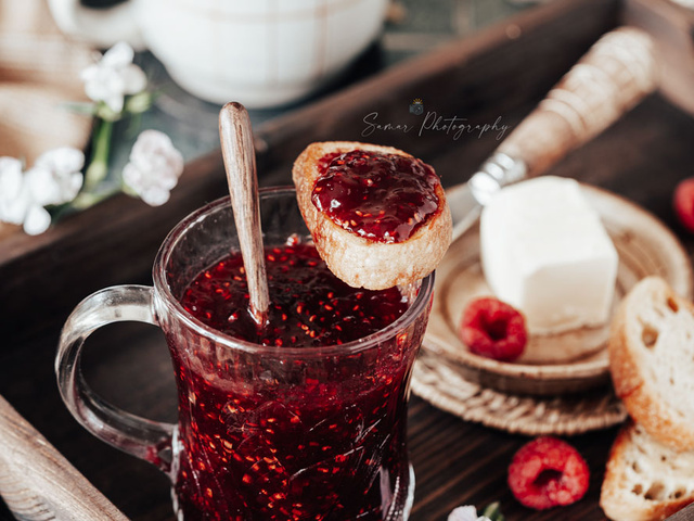 Recettes de Confiture de framboise et Petit Déjeuner