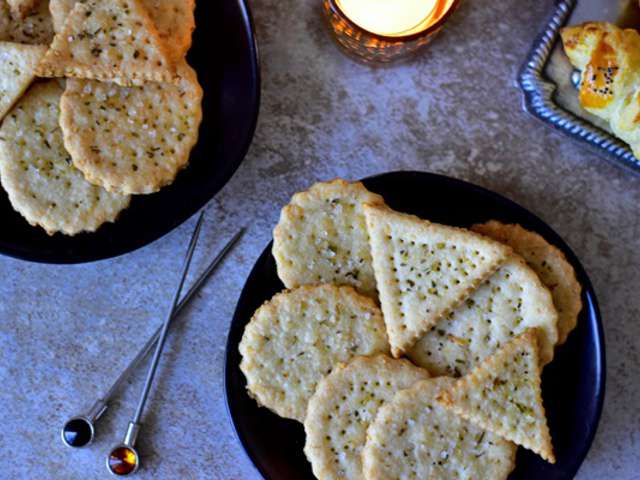 Recettes de Crackers et Entrées