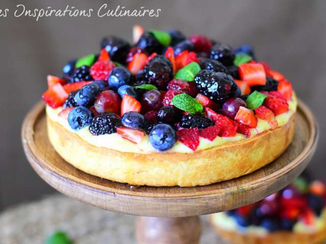 Recettes de Tarte aux Fruits et Crême patissière