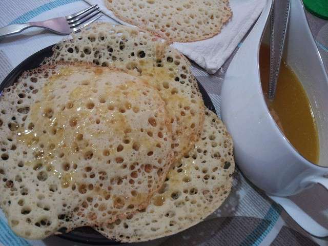Recettes de Crepe Algerienne Baghrir Express