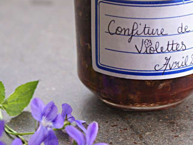 Recettes de Confiture de violette
