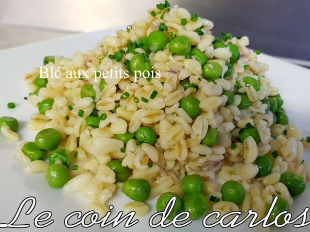 Recettes de Petits pois