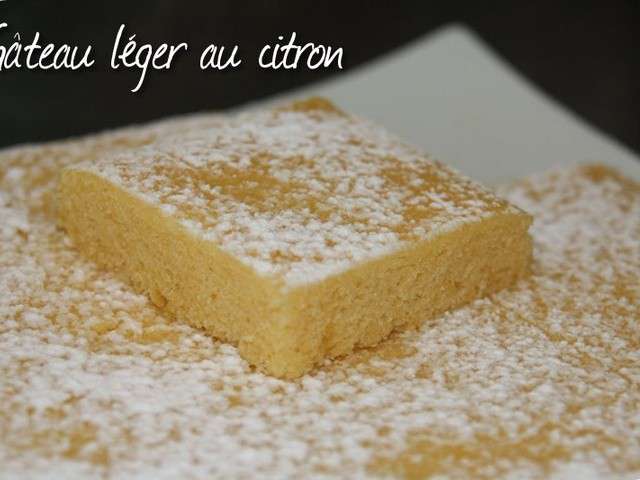 Les Meilleures Recettes de Gâteau Léger et Gâteau Léger au Citron