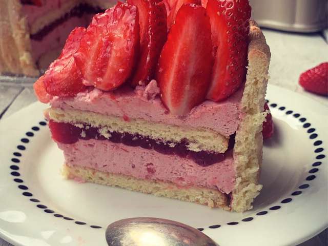 Recettes de Charlotte aux Fraises de LE JARDIN ACIDULÉ