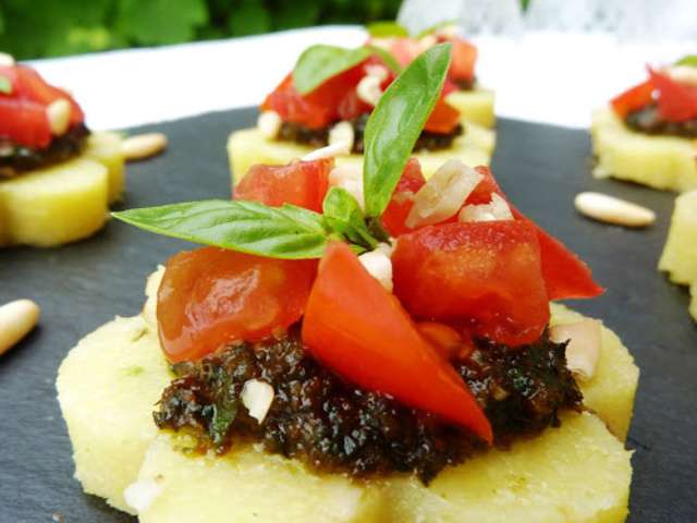 Les Meilleures Recettes de Toasts et Polenta