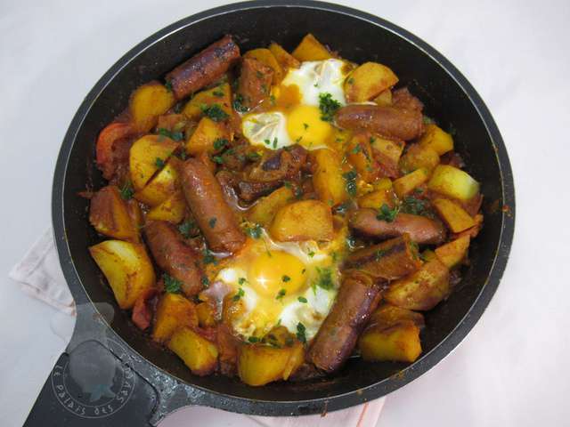 Recettes de Merguez et Pomme de terre