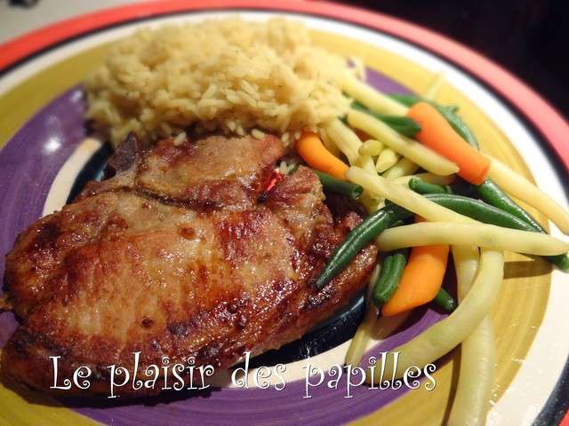 Recettes de Côtelettes de porc de Le plaisir des papilles