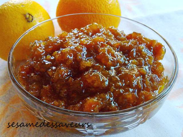 Recettes de Confiture d'oranges de Le Sésame Des Saveurs
