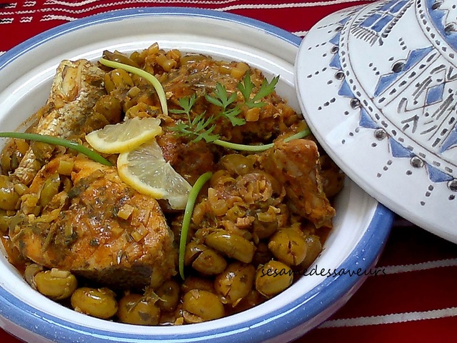 Recettes de Tajine de poisson de Le Sésame Des Saveurs