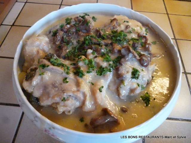 Recettes de Poulet au riesling et Blanquette de poulet