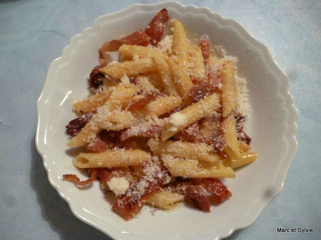 Les Meilleures Recettes de Penne et Pancetta