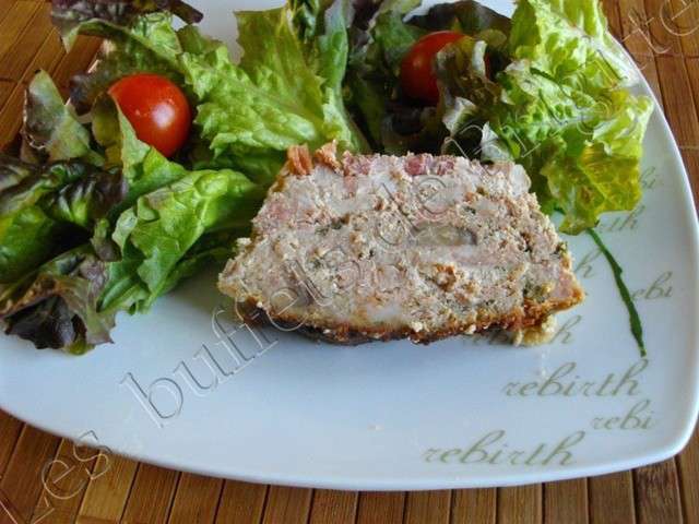 Recettes de Terrines de les buffets de Brigitte