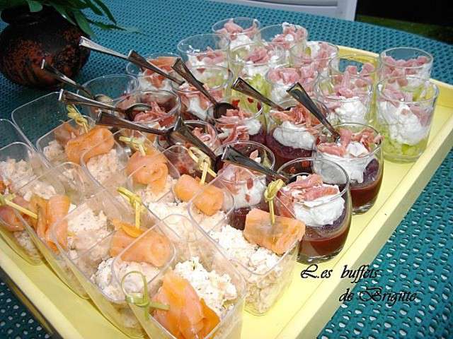 Recettes de Verrines Aperitif