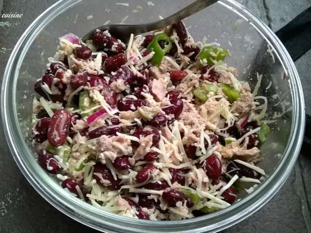 Recettes de Salade de haricot de les Chickas en cuisine