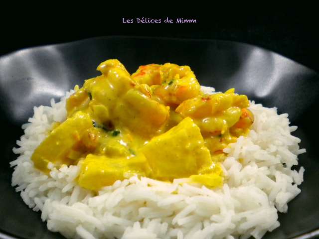 Recettes de Scampis au Curry