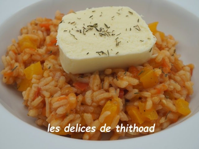 Recettes de Risotto et Poivrons