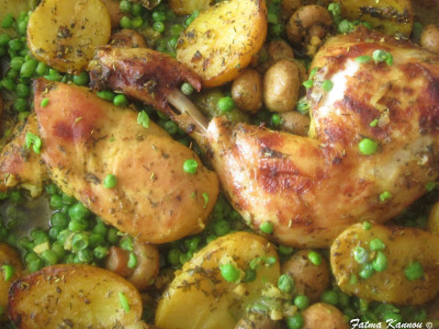 Les Meilleures Recettes de Petit Pois et Poulet