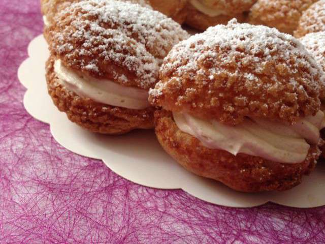Recettes de Paris-Brest et Crème de marrons