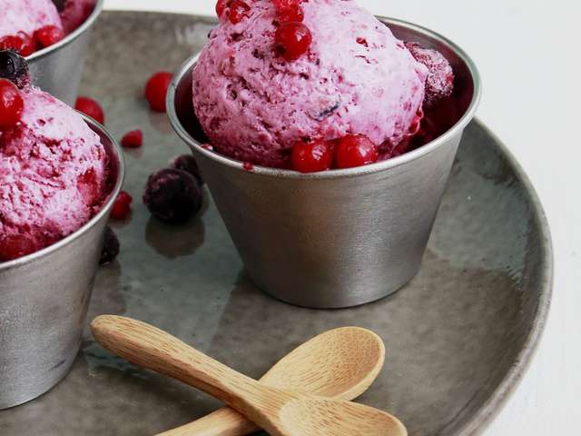 Recettes de Glace aux fruits rouges de Petit Bec Gourmand