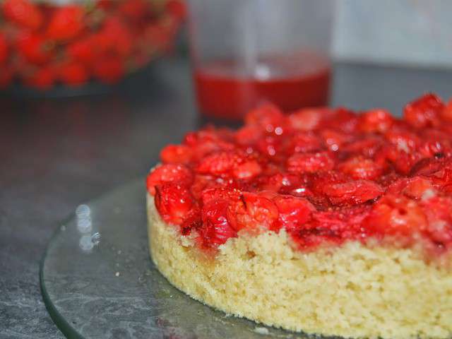 Recettes de Gâteau aux Fraises de Les gourmandes aux fourneaux