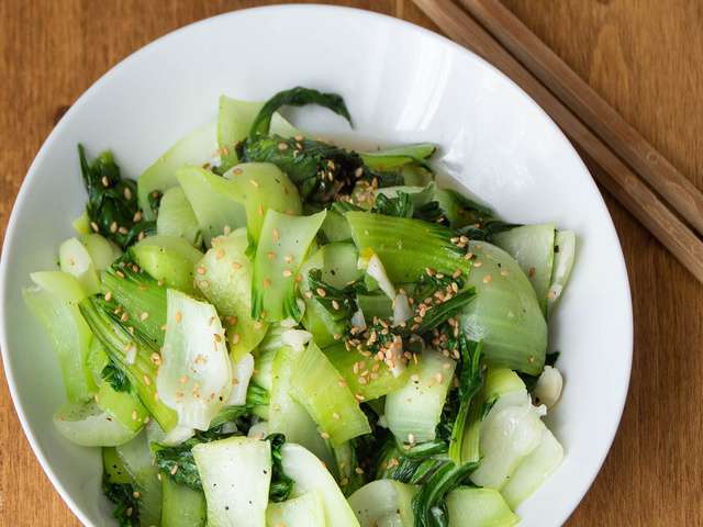 Les Meilleures Recettes de Pak choï - 2
