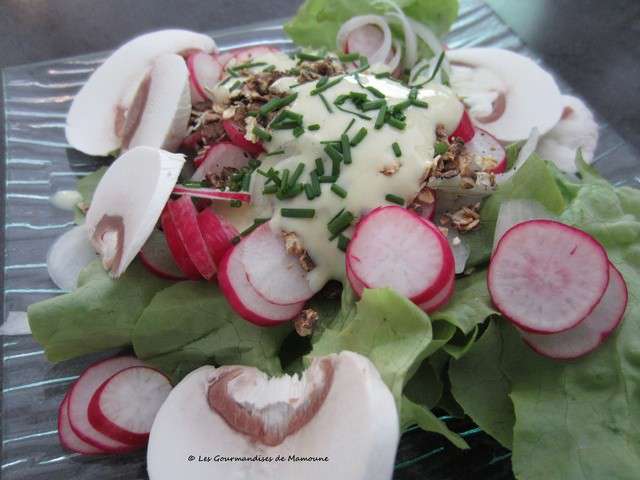 Recette Salade aux radis facile - Les recettes de Salade aux radis les ...