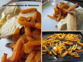 Recettes de Frites et Courge